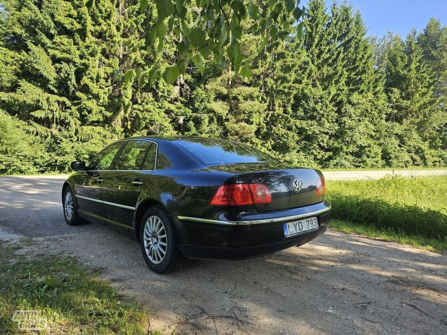 Melns Volkswagen Phaeton 2005 Klaipėda, ar dzinēja tilpumu 3.00 L un nobraukumu 307 tūkst. km par 1999 €, foto 9 vietnē AUTOMOTO.COM.LV