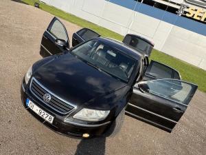 Black Volkswagen Phaeton 2005 in Daugavpils, with an engine capacity of 3.00 L and mileage of 248 thousand km for 3999 €, photo 36 on AUTOMOTO.COM.LV