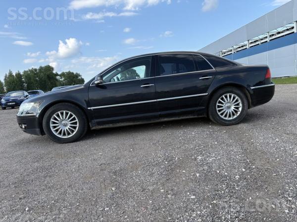 Melns Volkswagen Phaeton 2005 Daugavpils, ar dzinēja tilpumu 3.00 L un nobraukumu 248 tūkst. km par 3999 €, foto 2 vietnē AUTOMOTO.COM.LV