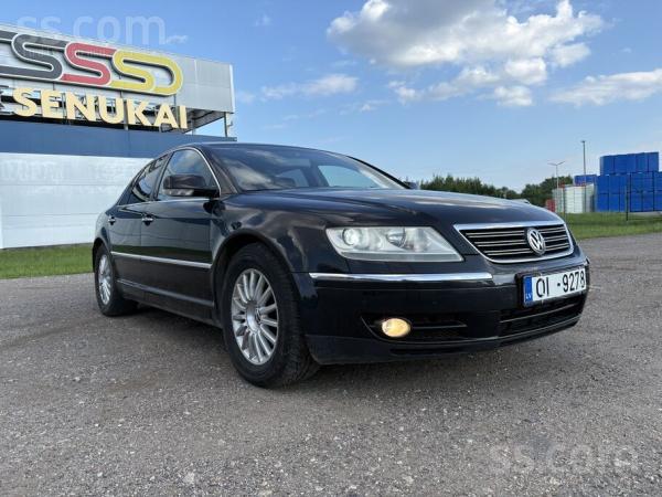 Melns Volkswagen Phaeton 2005 Daugavpils, ar dzinēja tilpumu 3.00 L un nobraukumu 248 tūkst. km par 3999 €, foto 7 vietnē AUTOMOTO.COM.LV