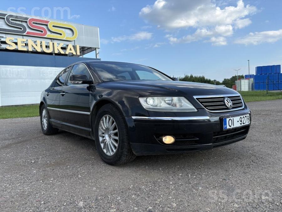 Melns Volkswagen Phaeton 2005 Daugavpils, ar dzinēja tilpumu 3.00 L un nobraukumu 248 tūkst. km par 3999 €, foto 8 vietnē AUTOMOTO.COM.LV