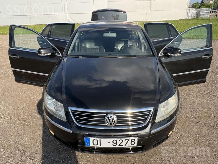 Melns Volkswagen Phaeton 2005 Daugavpils, ar dzinēja tilpumu 3.00 L un nobraukumu 248 tūkst. km par 3999 €, foto 35 vietnē AUTOMOTO.COM.LV