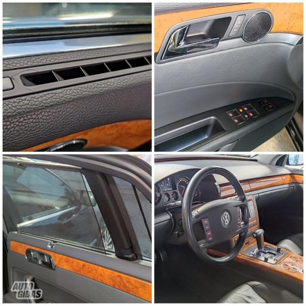 Black Volkswagen Phaeton 2006 in Vilnius, with an engine capacity of 3.00 L and mileage of 240 thousand km for 2400 €, photo 9 on AUTOMOTO.COM.LV