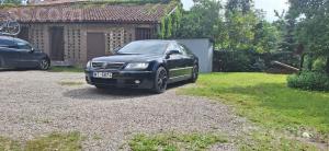 Melns Volkswagen Phaeton 2006 Kuldīga, ar dzinēja tilpumu 3.00 L un nobraukumu 348 tūkst. km par 2200 €, foto  vietnē AUTOMOTO.COM.LV