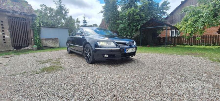 Melns Volkswagen Phaeton 2006 Kuldīga, ar dzinēja tilpumu 3.00 L un nobraukumu 348 tūkst. km par 2200 €, foto 3 vietnē AUTOMOTO.COM.LV