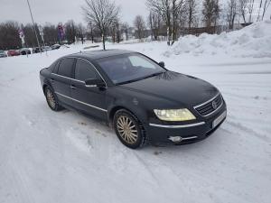 Black Volkswagen Phaeton 2008 in Klaipeda, with an engine capacity of 3.00 L and mileage of 314 thousand km for 2500 €, photo 4 on AUTOMOTO.COM.LV