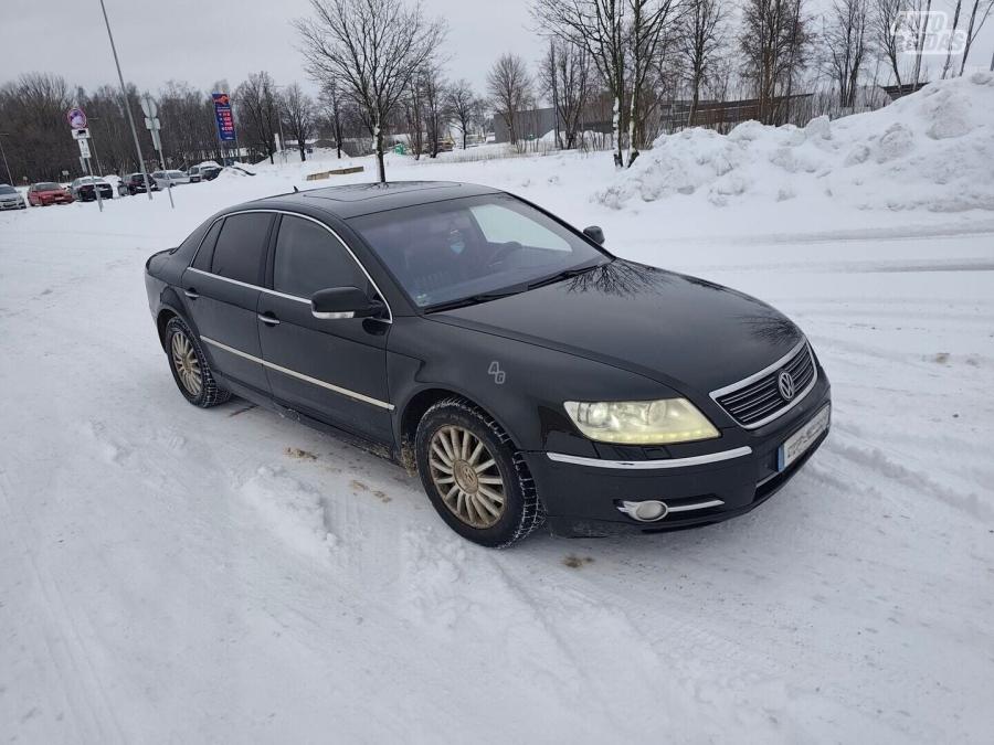 Black Volkswagen Phaeton 2008 in Klaipeda, with an engine capacity of 3.00 L and mileage of 314 thousand km for 2500 €, photo 4 on AUTOMOTO.COM.LV
