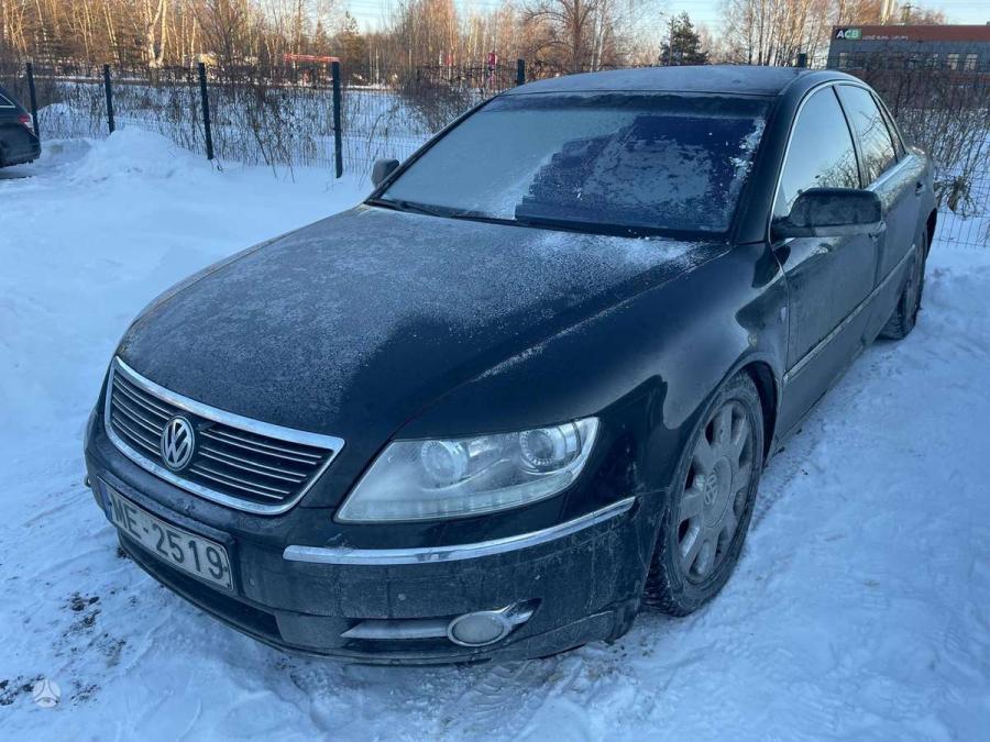 Melns Volkswagen Phaeton 2008 Rīga, ar dzinēja tilpumu 2.97 L un nobraukumu 360 tūkst. km par 1890 €, foto 1 vietnē AUTOMOTO.COM.LV
