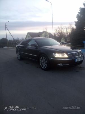 Melns Volkswagen Phaeton 2008 Tallina, ar dzinēja tilpumu 3.00 L un nobraukumu 420 tūkst. km par 2999 €, foto  vietnē AUTOMOTO.COM.LV