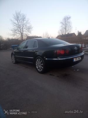 Black Volkswagen Phaeton 2008 in Rapla, with an engine capacity of 3.00 L and mileage of 420 thousand km for 2999 €, photo 5 on AUTOMOTO.COM.LV