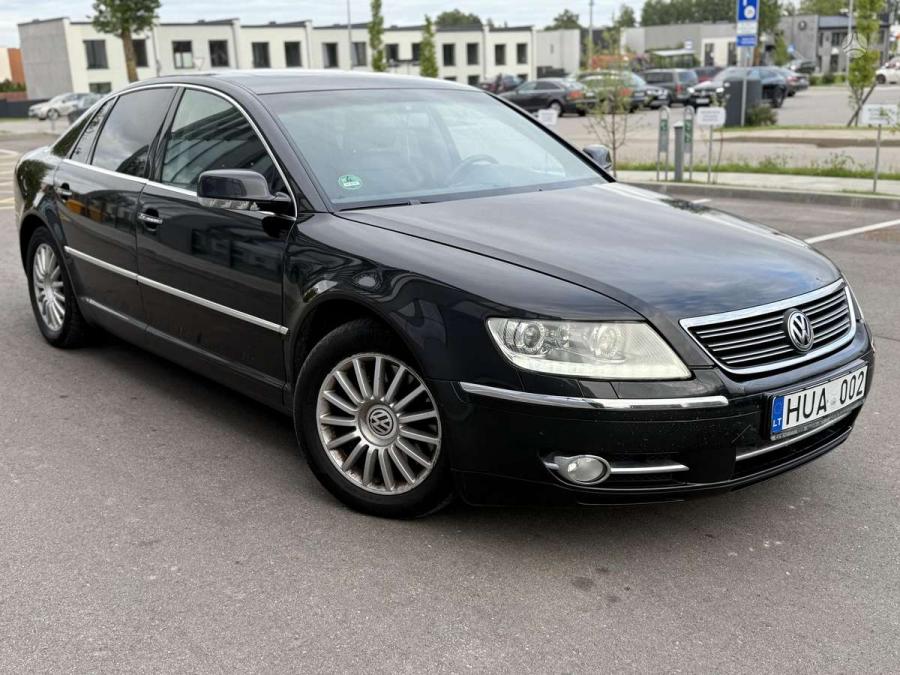 Melns Volkswagen Phaeton 2008 Viļņa, ar dzinēja tilpumu 2.97 L un nobraukumu 305 tūkst. km par 2850 €, foto 4 vietnē AUTOMOTO.COM.LV