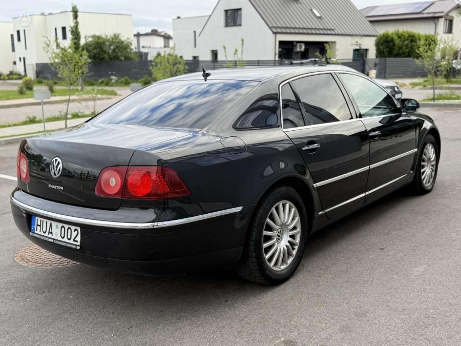 Melns Volkswagen Phaeton 2008 Viļņa, ar dzinēja tilpumu 2.97 L un nobraukumu 305 tūkst. km par 2850 €, foto 6 vietnē AUTOMOTO.COM.LV