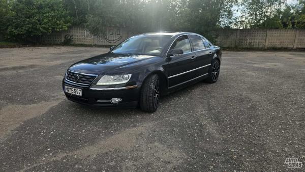 Melns Volkswagen Phaeton 2008 Kupiškis, ar dzinēja tilpumu 3.00 L un nobraukumu 432 tūkst. km par 2000 €, foto 1 vietnē AUTOMOTO.COM.LV