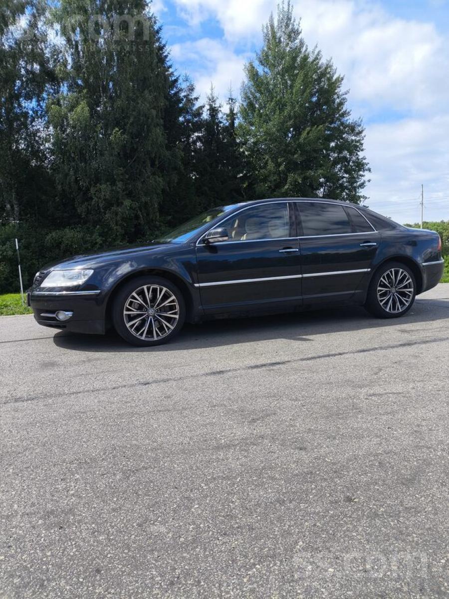 Melns Volkswagen Phaeton 2008 Jelgava, ar dzinēja tilpumu 3.00 L un nobraukumu 418 tūkst. km par 3200 €, foto 10 vietnē AUTOMOTO.COM.LV