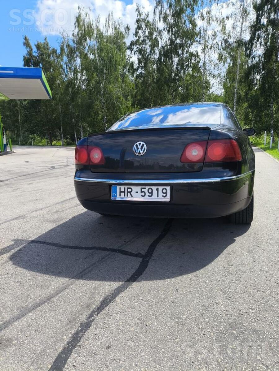 Melns Volkswagen Phaeton 2008 Jelgava, ar dzinēja tilpumu 3.00 L un nobraukumu 418 tūkst. km par 3200 €, foto 13 vietnē AUTOMOTO.COM.LV
