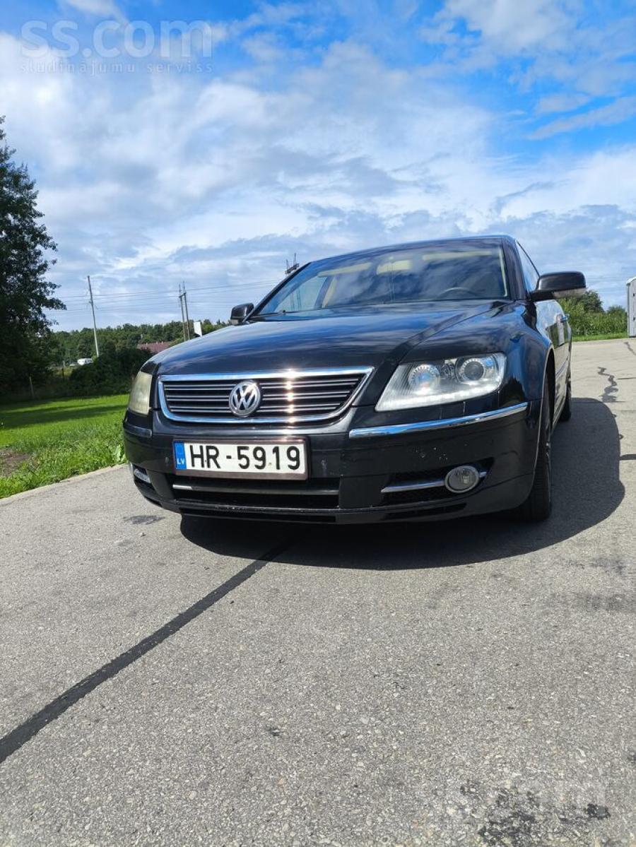 Melns Volkswagen Phaeton 2008 Jelgava, ar dzinēja tilpumu 3.00 L un nobraukumu 418 tūkst. km par 3200 €, foto 15 vietnē AUTOMOTO.COM.LV
