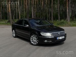Melns Volkswagen Phaeton 2010 Rīga, ar dzinēja tilpumu 3.00 L un nobraukumu 202 tūkst. km par 6490 €, foto  vietnē AUTOMOTO.COM.LV
