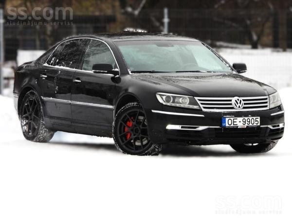 Melns Volkswagen Phaeton 2011 Rīga, ar dzinēja tilpumu 3.00 L un nobraukumu 357 tūkst. km par 6990 €, foto 2 vietnē AUTOMOTO.COM.LV