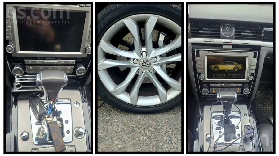 Melns Volkswagen Phaeton 2011 Rīga, ar dzinēja tilpumu 3.00 L un nobraukumu 249 tūkst. km par 7200 €, foto 16 vietnē AUTOMOTO.COM.LV