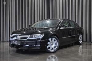 Black Volkswagen Phaeton 2013 in Marijampole, with an engine capacity of 2.97 L and mileage of 246 thousand km for 7950 €, photo 2 on AUTOMOTO.COM.LV