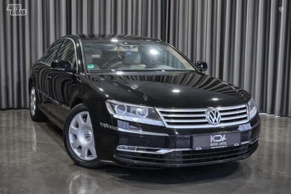 Black Volkswagen Phaeton 2013 in Marijampole, with an engine capacity of 3.00 L and mileage of 246 thousand km for 7950 €, photo 3 on AUTOMOTO.COM.LV