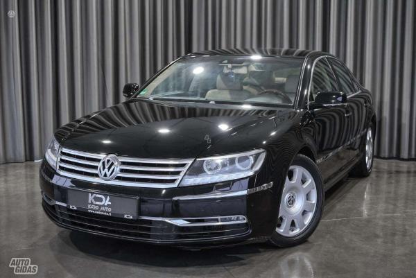 Black Volkswagen Phaeton 2013 in Marijampole, with an engine capacity of 3.00 L and mileage of 246 thousand km for 7950 €, photo 4 on AUTOMOTO.COM.LV