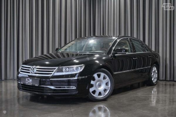 Black Volkswagen Phaeton 2013 in Marijampole, with an engine capacity of 3.00 L and mileage of 246 thousand km for 7950 €, photo 5 on AUTOMOTO.COM.LV