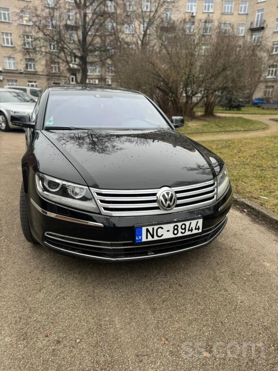 Melns Volkswagen Phaeton 2013 Rīga, ar dzinēja tilpumu 3.00 L un nobraukumu 270 tūkst. km par 15800 €, foto 3 vietnē AUTOMOTO.COM.LV