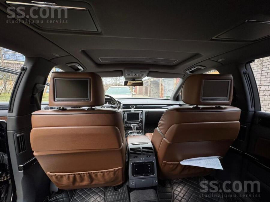 Melns Volkswagen Phaeton 2013 Rīga, ar dzinēja tilpumu 3.00 L un nobraukumu 270 tūkst. km par 15800 €, foto 9 vietnē AUTOMOTO.COM.LV