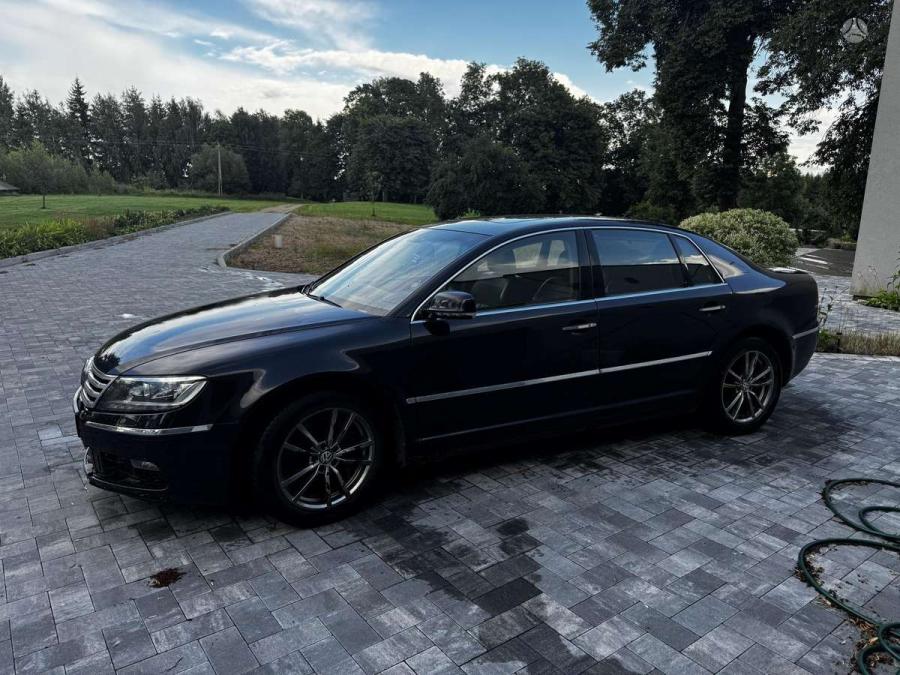 Melns Volkswagen Phaeton 2015 Anykščiai, ar dzinēja tilpumu 2.97 L un nobraukumu 193 tūkst. km par 6250 €, foto 3 vietnē AUTOMOTO.COM.LV