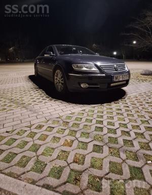 Zils Volkswagen Phaeton 2005 Ventspils, ar dzinēja tilpumu 3.00 L un nobraukumu 343 tūkst. km par 3500 €, foto 2 vietnē AUTOMOTO.COM.LV