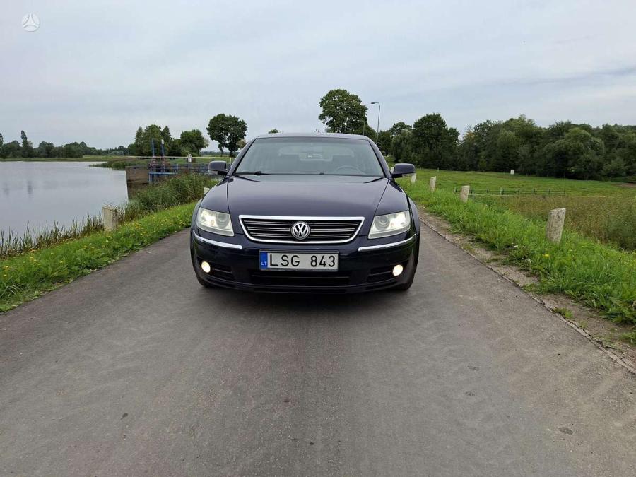 Zils Volkswagen Phaeton 2007 Šilalė, ar dzinēja tilpumu 2.97 L un nobraukumu 300 tūkst. km par 1999 €, foto 3 vietnē AUTOMOTO.COM.LV