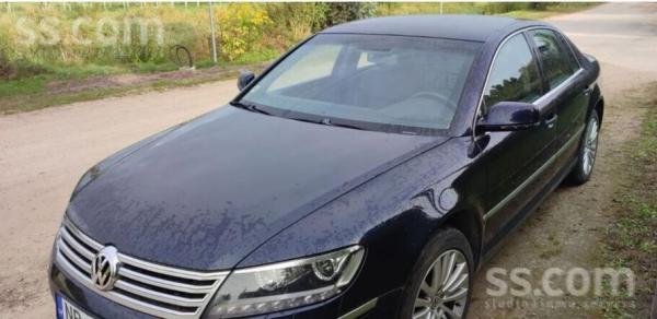 Zils Volkswagen Phaeton 2014 Rīga, ar dzinēja tilpumu 3.00 L un nobraukumu 244 tūkst. km par 9500 €, foto 1 vietnē AUTOMOTO.COM.LV