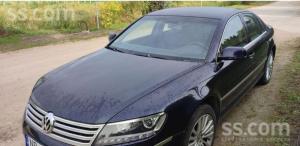 Zils Volkswagen Phaeton 2014 Rīga, ar dzinēja tilpumu 3.00 L un nobraukumu 244 tūkst. km par 9500 €, foto  vietnē AUTOMOTO.COM.LV