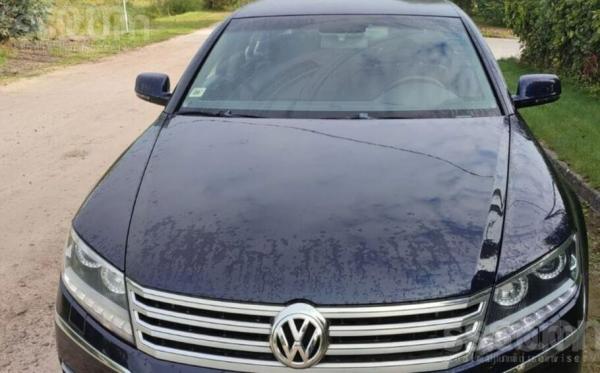 Zils Volkswagen Phaeton 2014 Rīga, ar dzinēja tilpumu 3.00 L un nobraukumu 244 tūkst. km par 9500 €, foto 2 vietnē AUTOMOTO.COM.LV