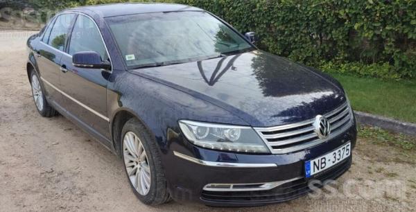 Zils Volkswagen Phaeton 2014 Rīga, ar dzinēja tilpumu 3.00 L un nobraukumu 244 tūkst. km par 9500 €, foto 3 vietnē AUTOMOTO.COM.LV