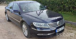 Zils Volkswagen Phaeton 2014 Rīga, ar dzinēja tilpumu 3.00 L un nobraukumu 244 tūkst. km par 9500 €, foto 3 vietnē AUTOMOTO.COM.LV