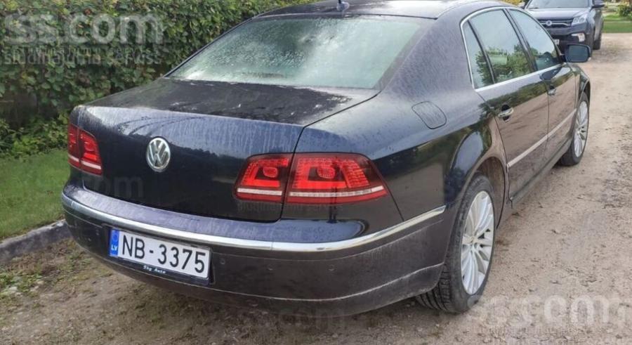 Zils Volkswagen Phaeton 2014 Rīga, ar dzinēja tilpumu 3.00 L un nobraukumu 244 tūkst. km par 9500 €, foto 4 vietnē AUTOMOTO.COM.LV