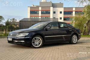 Zils Volkswagen Phaeton 2014 Rīga, ar dzinēja tilpumu 3.00 L un nobraukumu 242 tūkst. km par 8900 €, foto  vietnē AUTOMOTO.COM.LV