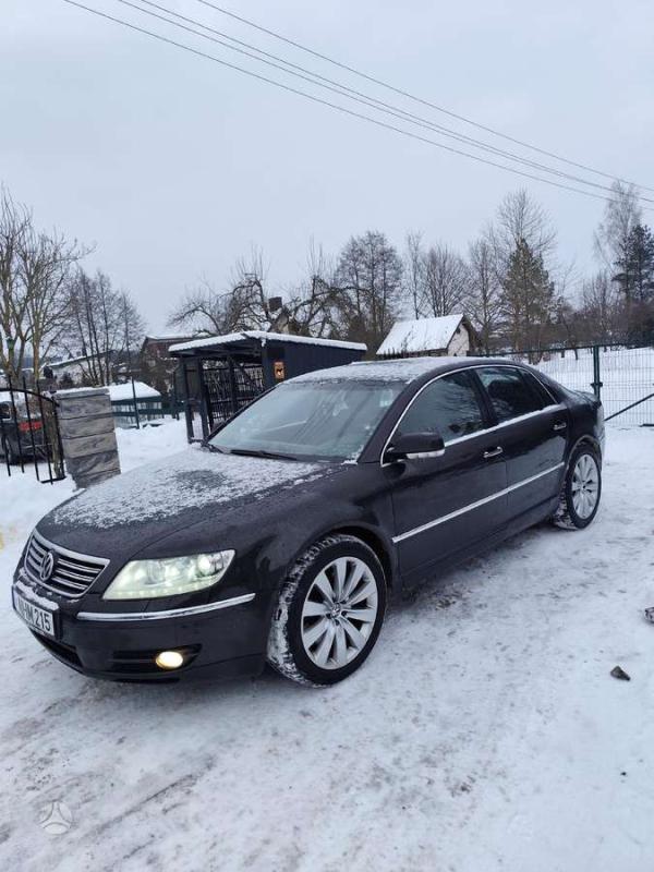 Brūns Volkswagen Phaeton 2009 Tauragė, ar dzinēja tilpumu 2.97 L un nobraukumu 255 tūkst. km par 4700 €, foto 4 vietnē AUTOMOTO.COM.LV