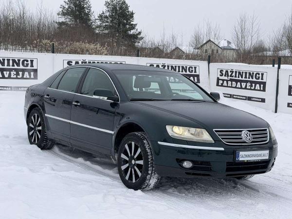 Zaļš Volkswagen Phaeton 2004 Viļņa, ar dzinēja tilpumu 3.19 L un nobraukumu 240 tūkst. km par 2500 €, foto 3 vietnē AUTOMOTO.COM.LV