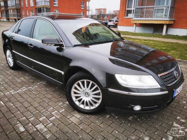 Zaļš Volkswagen Phaeton 2006 Klaipėda, ar dzinēja tilpumu 3.00 L un nobraukumu 420 tūkst. km par 1990 €, foto 3 vietnē AUTOMOTO.COM.LV