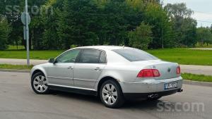 Pelēks Volkswagen Phaeton 2004 Rīga, ar dzinēja tilpumu 3.00 L un nobraukumu 311 tūkst. km par 2550 €, foto 4 vietnē AUTOMOTO.COM.LV