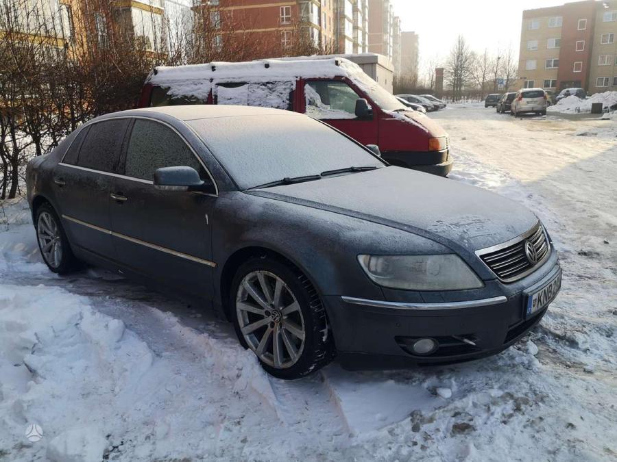 Pelēks Volkswagen Phaeton 2009 Klaipėda, ar dzinēja tilpumu 3.00 L un nobraukumu 350 tūkst. km par 1999 €, foto 8 vietnē AUTOMOTO.COM.LV