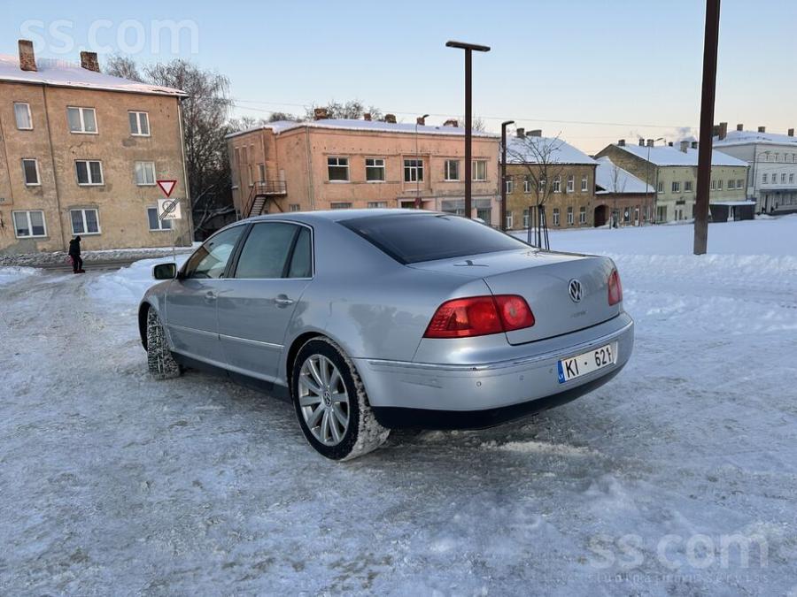 Volkswagen Phaeton 2005 in Rezekne, with an engine capacity of 3.00 L and mileage of 346 thousand km for 3750 €, photo 7 on AUTOMOTO.COM.LV