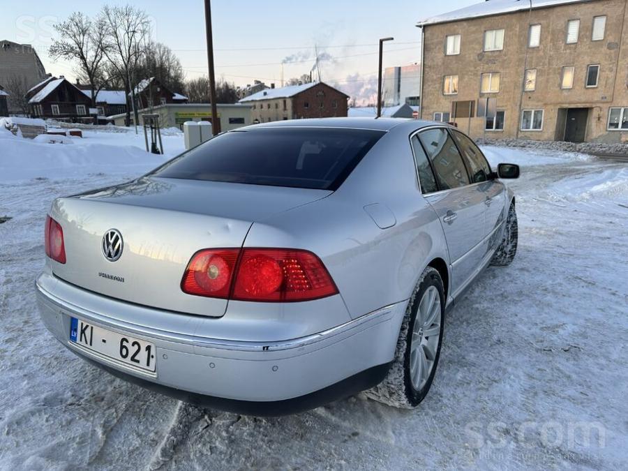 Volkswagen Phaeton 2005 in Rezekne, with an engine capacity of 3.00 L and mileage of 346 thousand km for 3750 €, photo 11 on AUTOMOTO.COM.LV