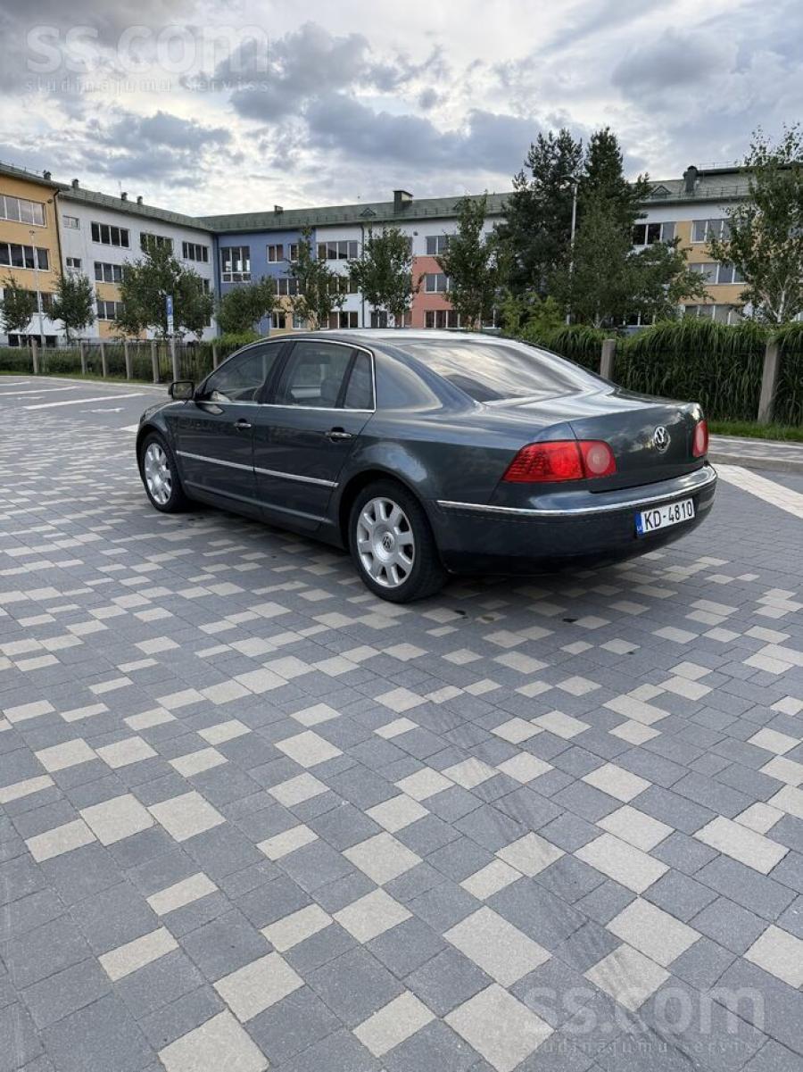 Volkswagen Phaeton 2005 in Tukums, with an engine capacity of 3.00 L and mileage of 283 thousand km for 2100 €, photo 6 on AUTOMOTO.COM.LV