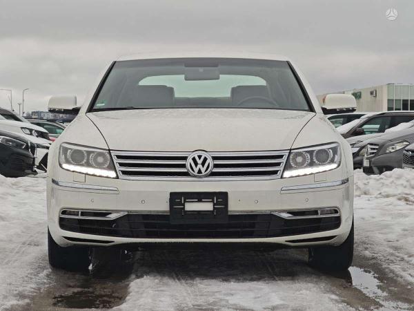 Balts Volkswagen Phaeton 2014 Viļņa, ar dzinēja tilpumu 2.97 L un nobraukumu 272 tūkst. km par 13000 €, foto 2 vietnē AUTOMOTO.COM.LV