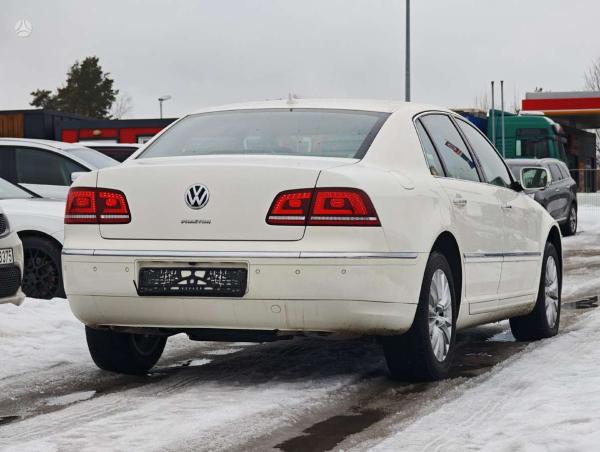 Balts Volkswagen Phaeton 2014 Viļņa, ar dzinēja tilpumu 2.97 L un nobraukumu 272 tūkst. km par 13000 €, foto 3 vietnē AUTOMOTO.COM.LV