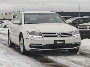 White Volkswagen Phaeton 2014 in Vilnius, with an engine capacity of 2.97 L and mileage of 272 thousand km for 13000 €, photo 5 on AUTOMOTO.COM.LV